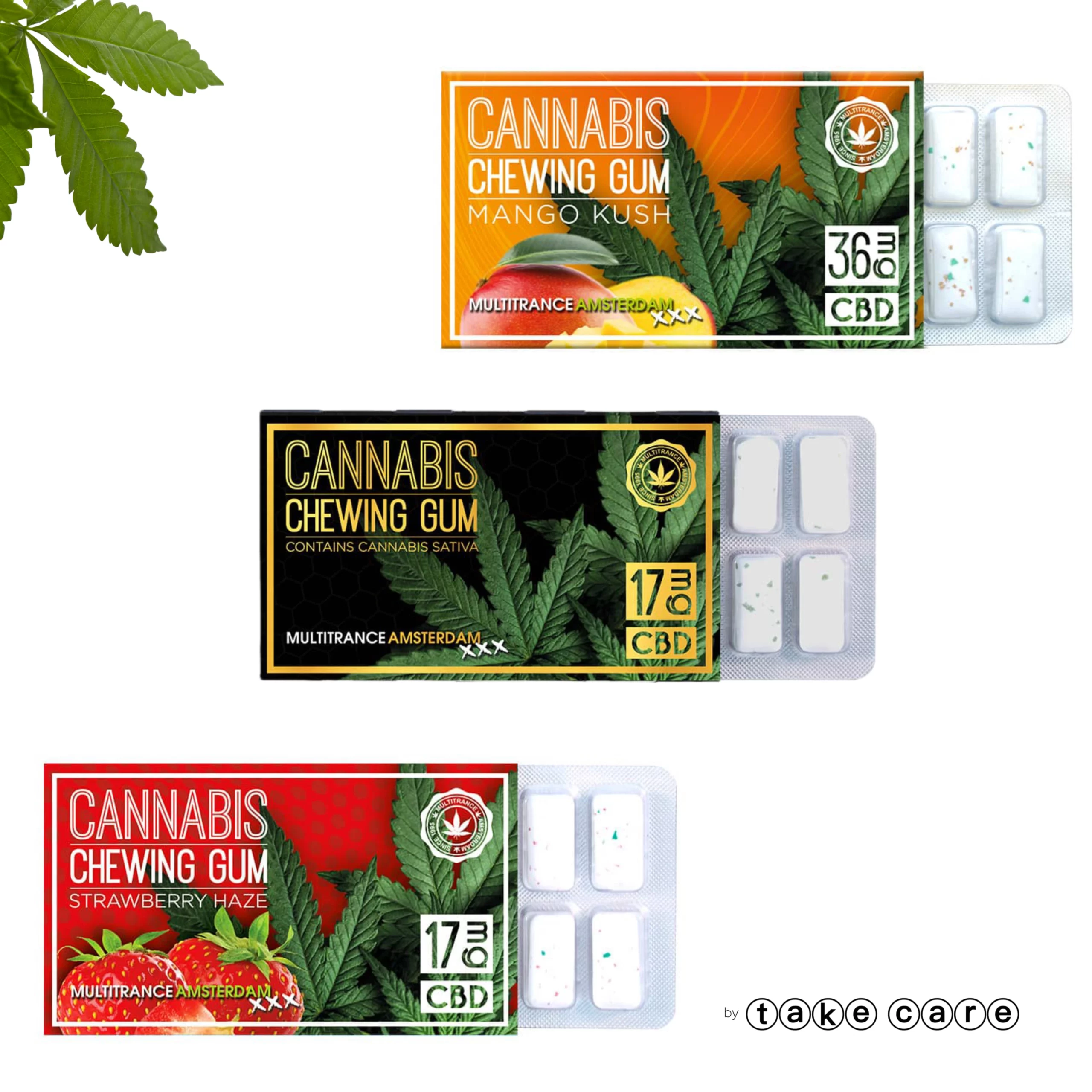 CANNABIS - CHEWING GUM - TakeCare